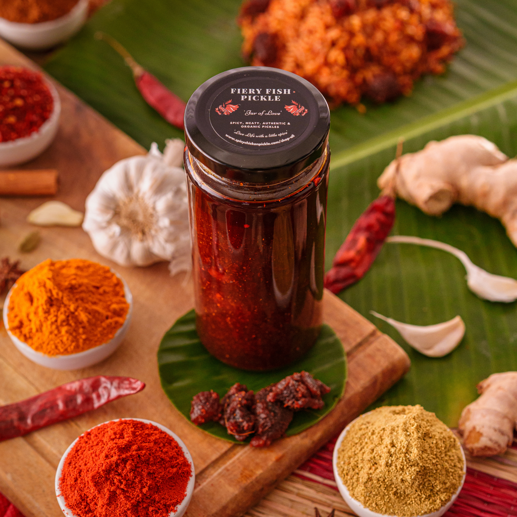 Buy Fiery Fish Pickle (Prince Jar) Boneless Online | Spicy Chicken ...