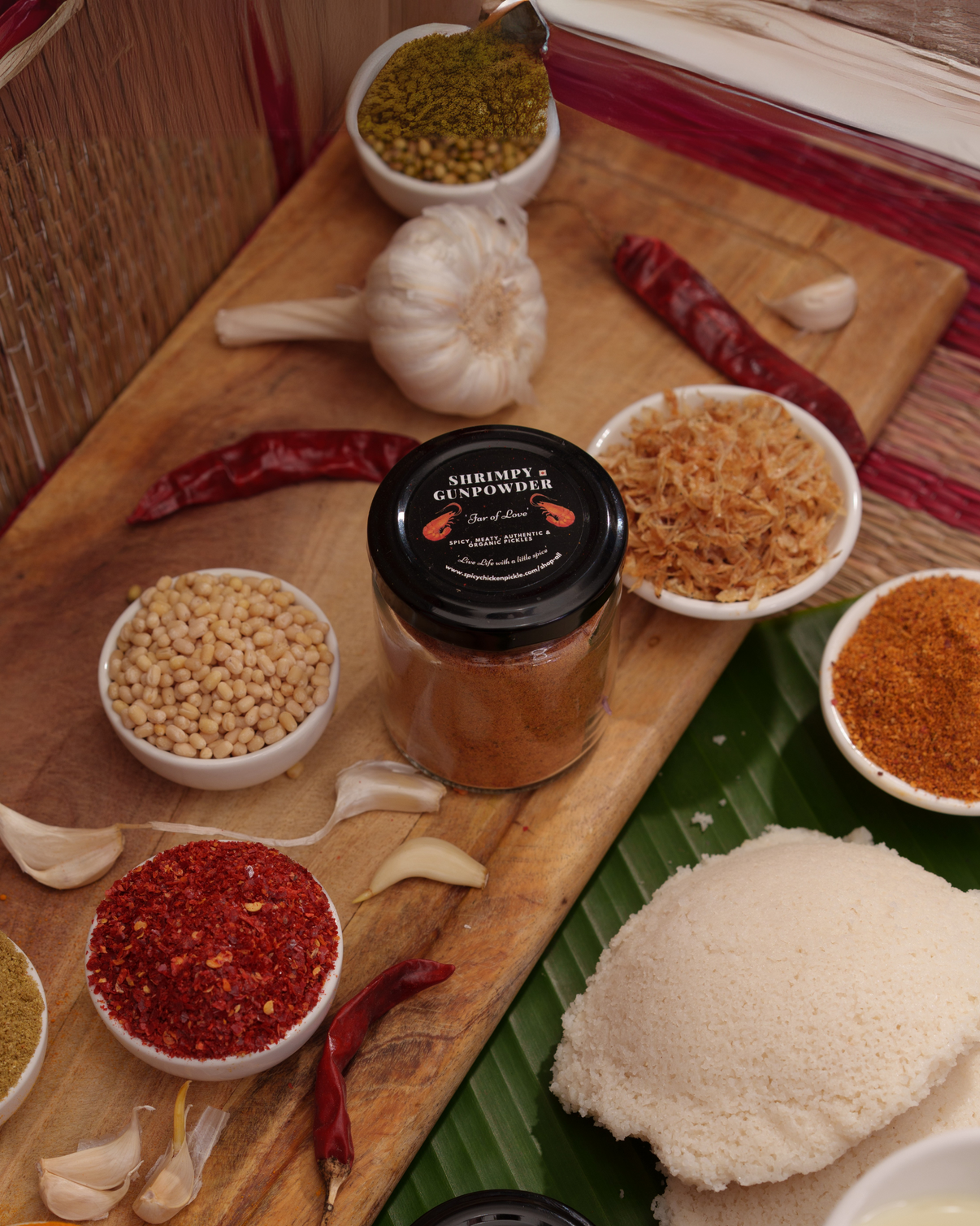 Shrimpy GunPowder (Small) – SPICY CHICKEN PICKLE